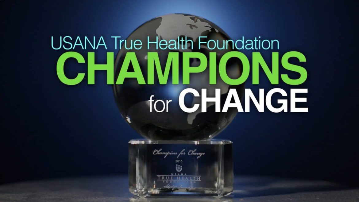 USANA Champions for Change Award Winners | Foundation Volunteers