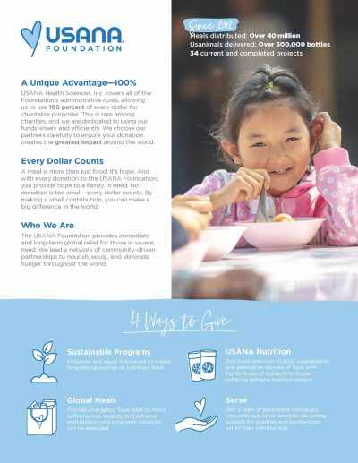 Resources - USANA Foundation